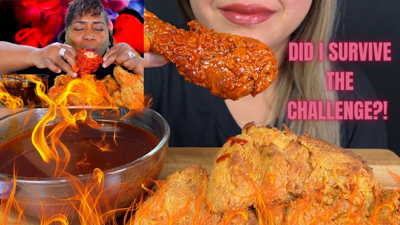 @NikocadoAvocado Nuclear Fried Chicken Challenge by @Bloveslife ASMR ...