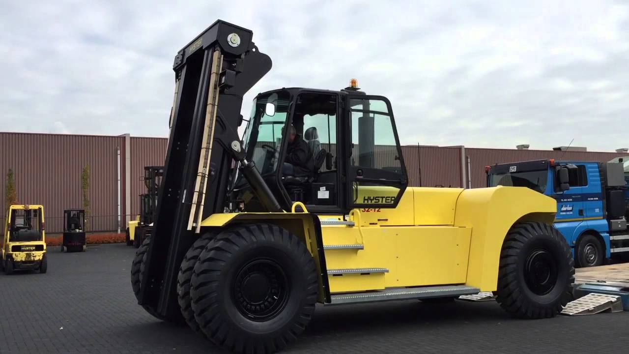 tito.com // Hyster H32XM-12 Tire Handler - YouTube