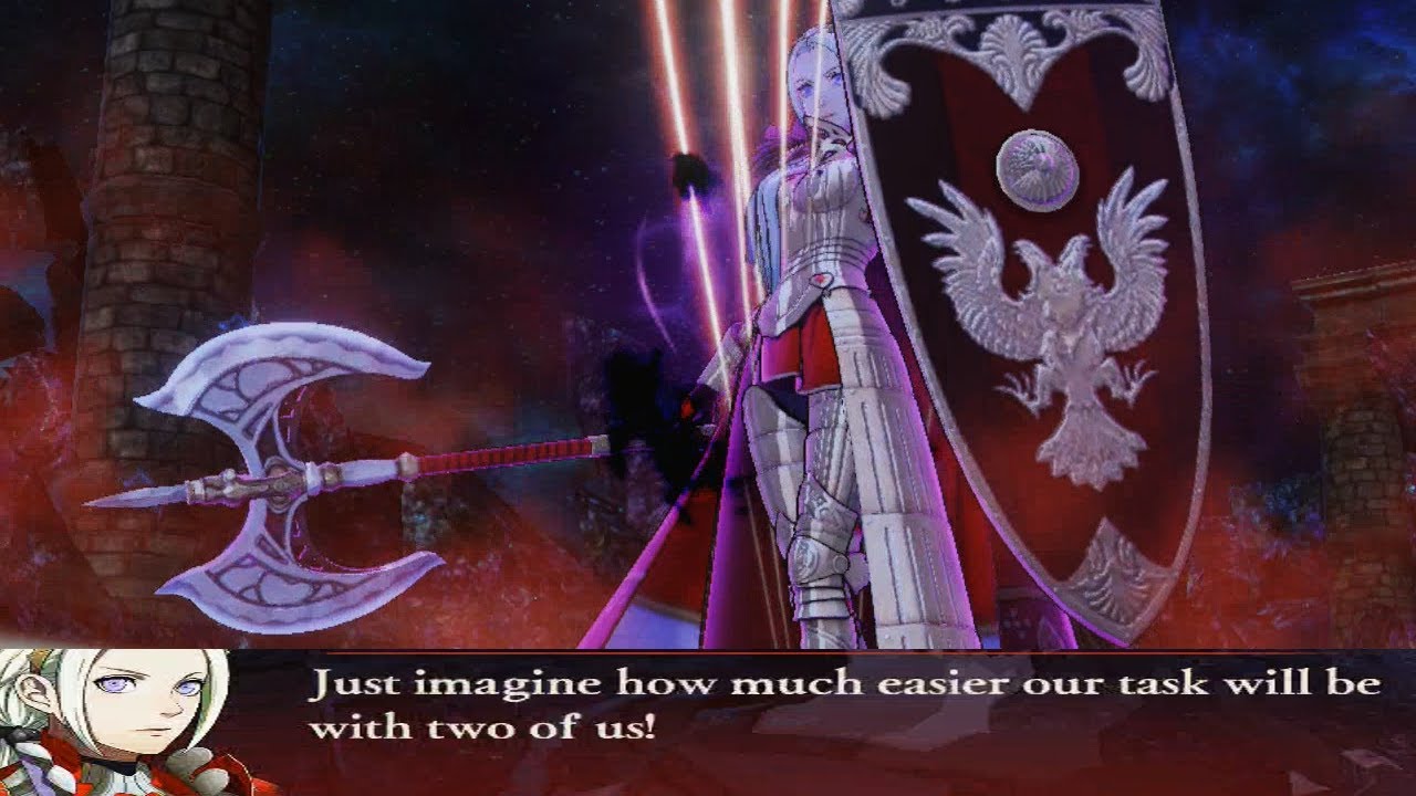 Fire Emblem Warriors: Three Hopes - Edelgard vs Phantom Edelgard Unique ...