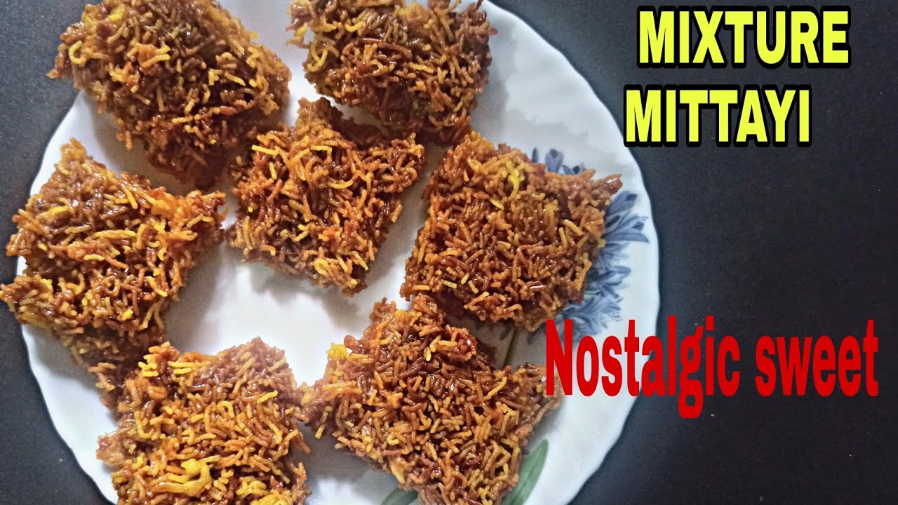 മിക്സ്ചർ മിട്ടായി ഇത്രെയും എളുപ്പത്തിലോ 😳😋(mixture mittayi/miture ...