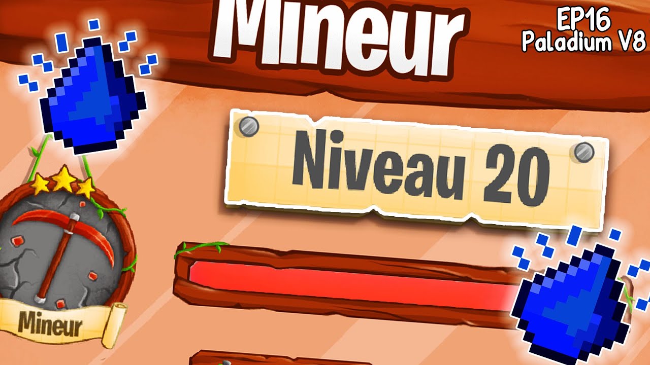 Un ENDIUM NUGGET avec le LEVEL 20 MINEUR ! - Episode 16 Paladium V8 ...