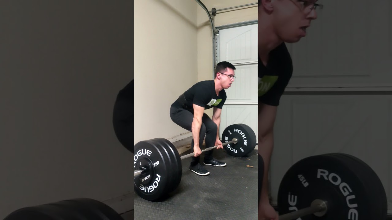 325 lbs. x 5 Conventional Deadlift - YouTube