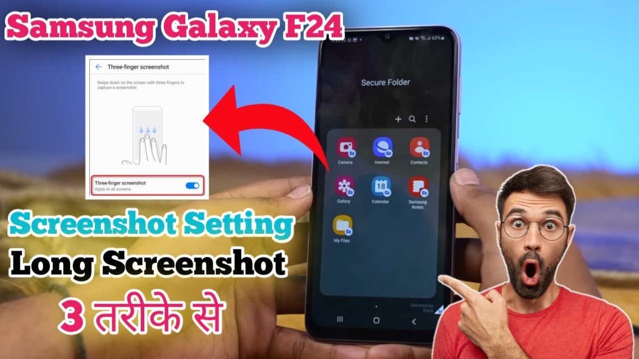 Samsung F24 Screenshot"How To Screenshot On Samsung Galaxy F24 5g ...