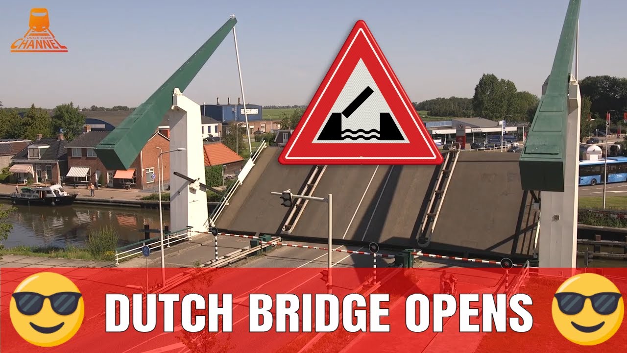 DUTCH BRIDGE OPENING - Dokkum - Ee brug - YouTube