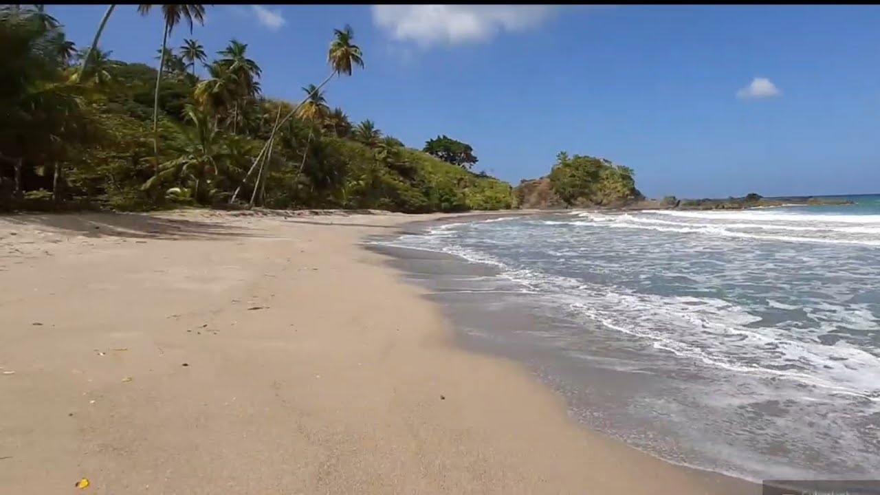 Big Bay San Souci Toco and a Hidden waterfall treat - YouTube
