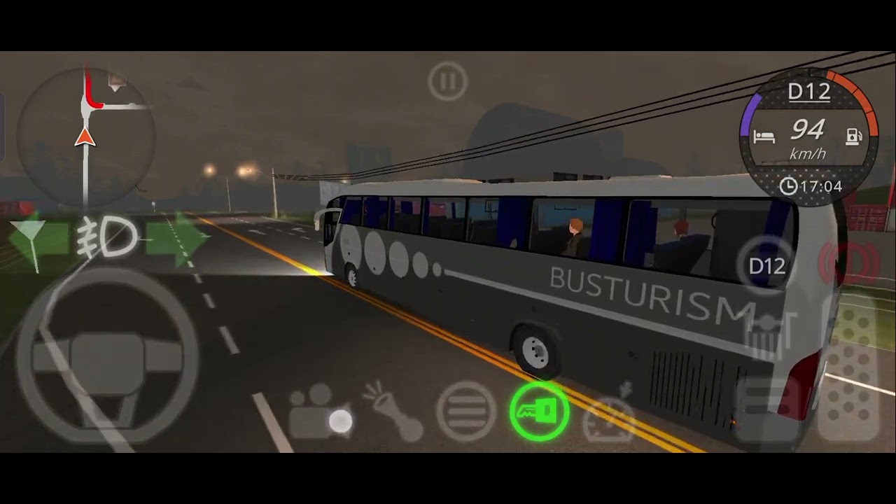 heavy bus simulator game 🎯 , bus driving #youtubeshorts #gamingvideos # ...