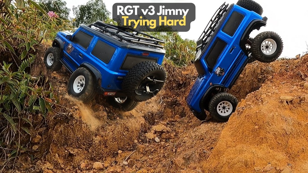 RGT v3 Jimny | Trying Hard | 1/10 Scale RC - YouTube