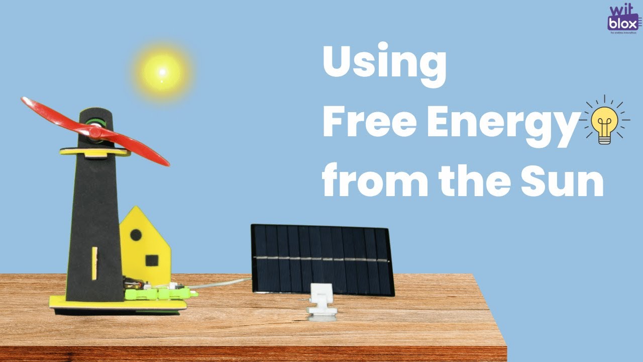 Renewable Energy : Make Your Own Solar Windmill in Just 2 minutes - YouTube