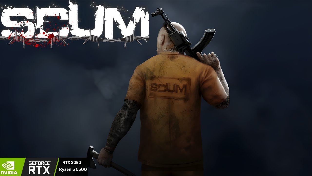 Ryzen 5 5500 + RTX 3060: SCUM Epic Settings DLSS Quality Gameplay Test ...