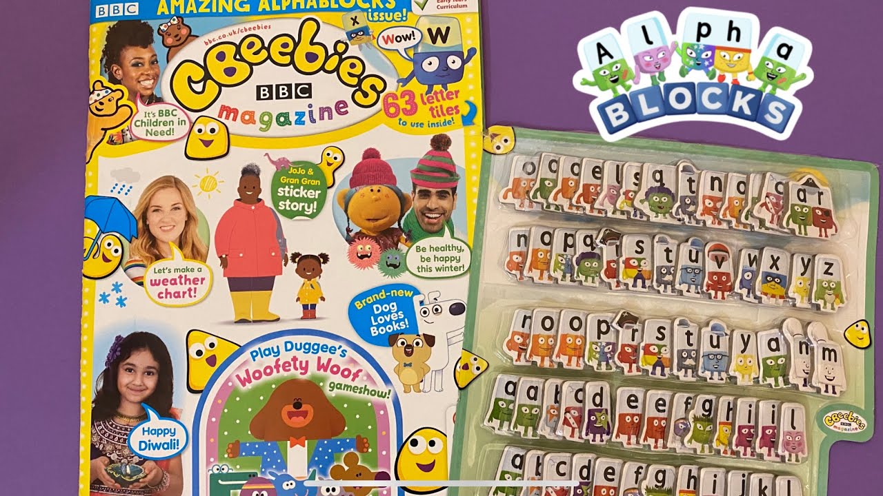 ALPHABLOCKS MAGAZINE nov/2020 no.568 🤩🤩🤩 - YouTube