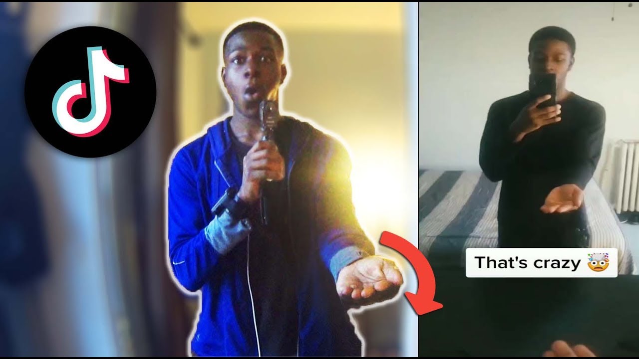 I Tried A CRAZY Hand Trick On TikTok! - YouTube