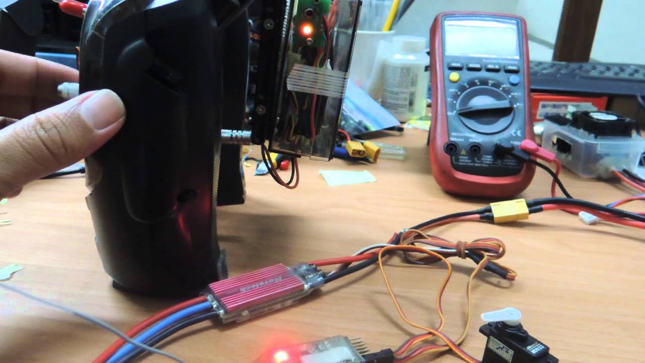 JR XG8 + Frsky DHT DIY module works - YouTube