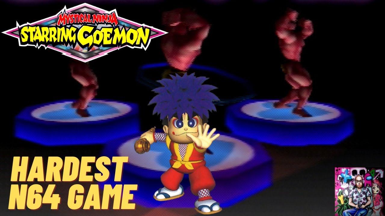 HARDEST GAME ON THE N64 (Retro Week N64) Mystical Ninja 2 Starring ...