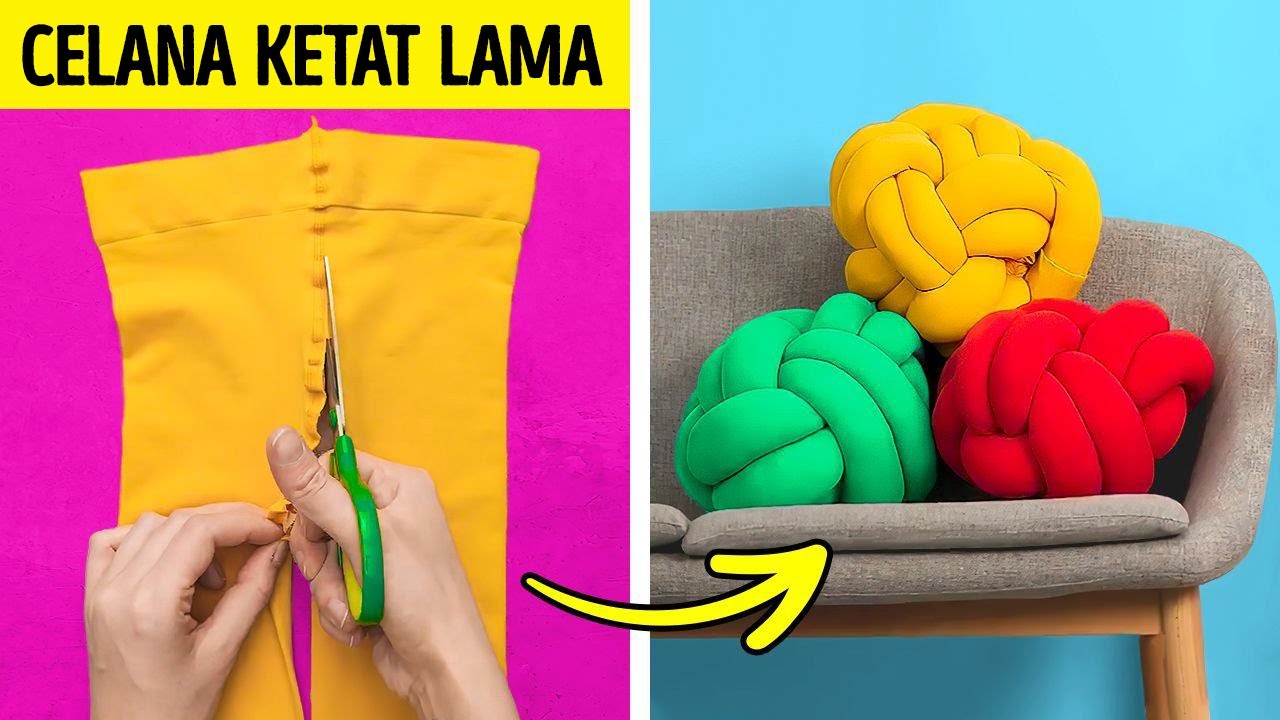 Ide Daur Ulang untuk Interior Rumahmu || Kerajinan Perabotan Murah ...