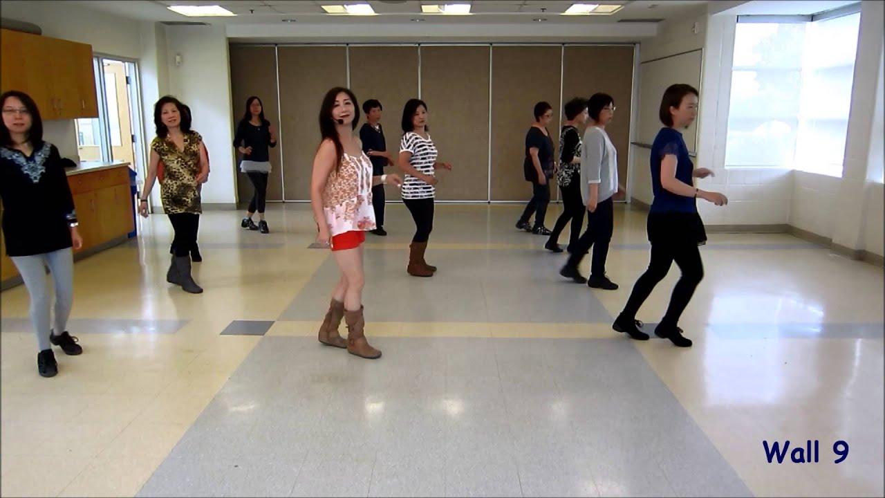 One More Time Line Dance (Dance & Teach) - YouTube