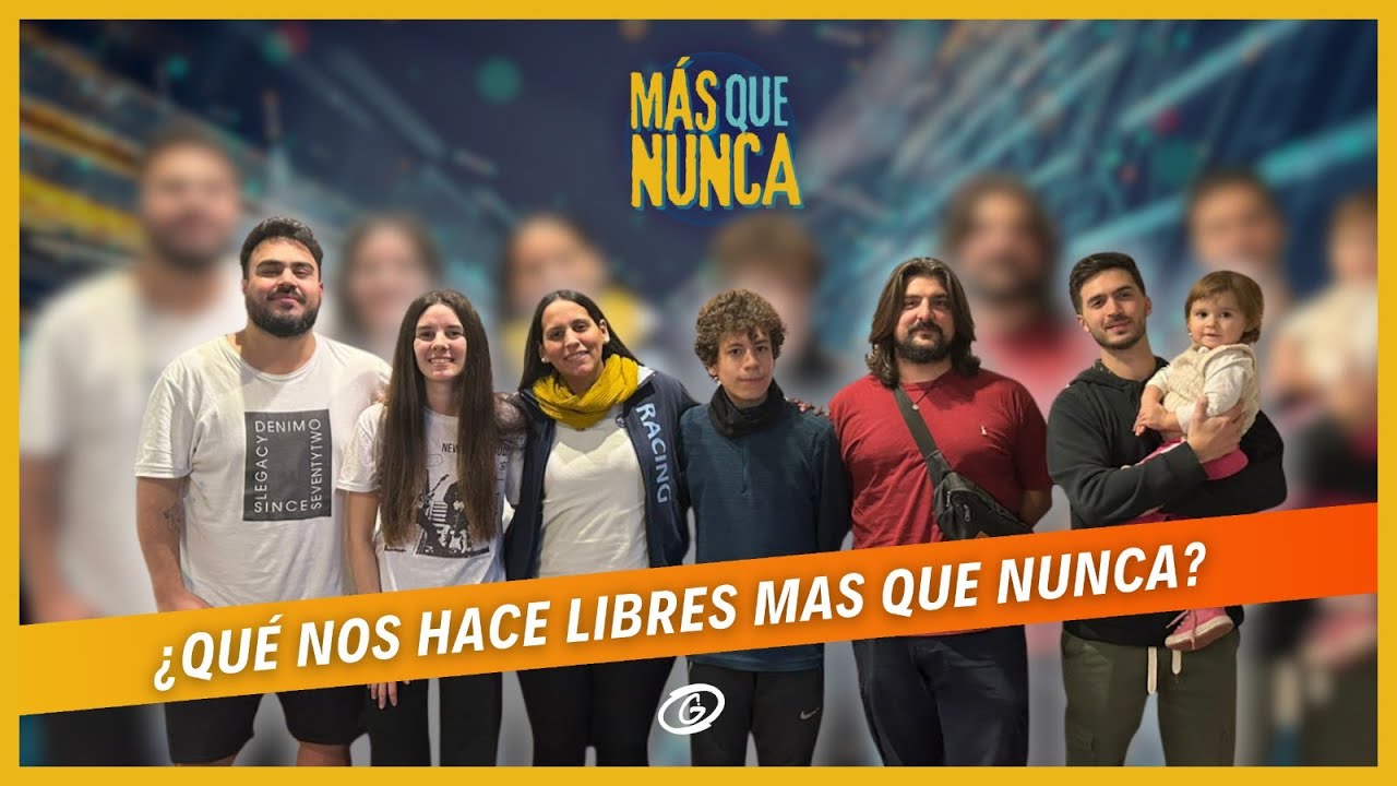 MÁS QUE NUNCA - "¿Qué nos hace libres más que nunca?" - YouTube