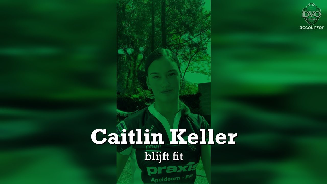 Caitlin Keller blijft fit - YouTube