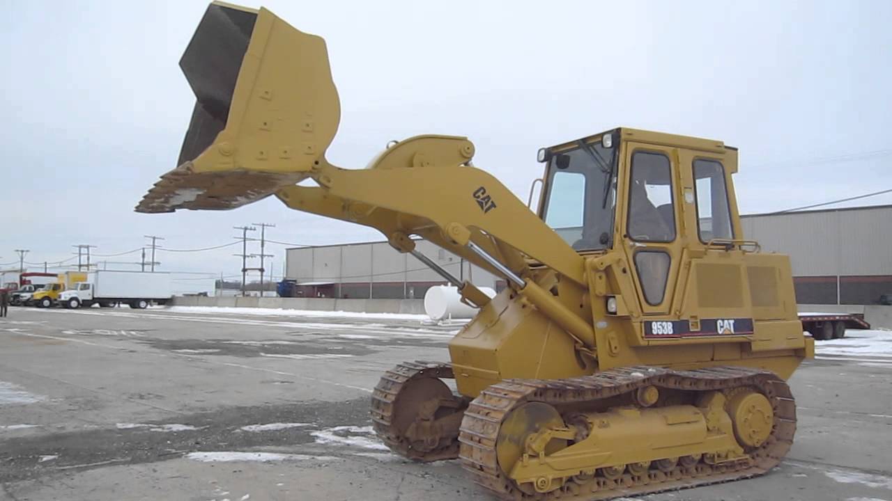 CAT 953B CRAWLER LOADER SOLD FEB 7TH, 2014 in Marietta, PA - YouTube