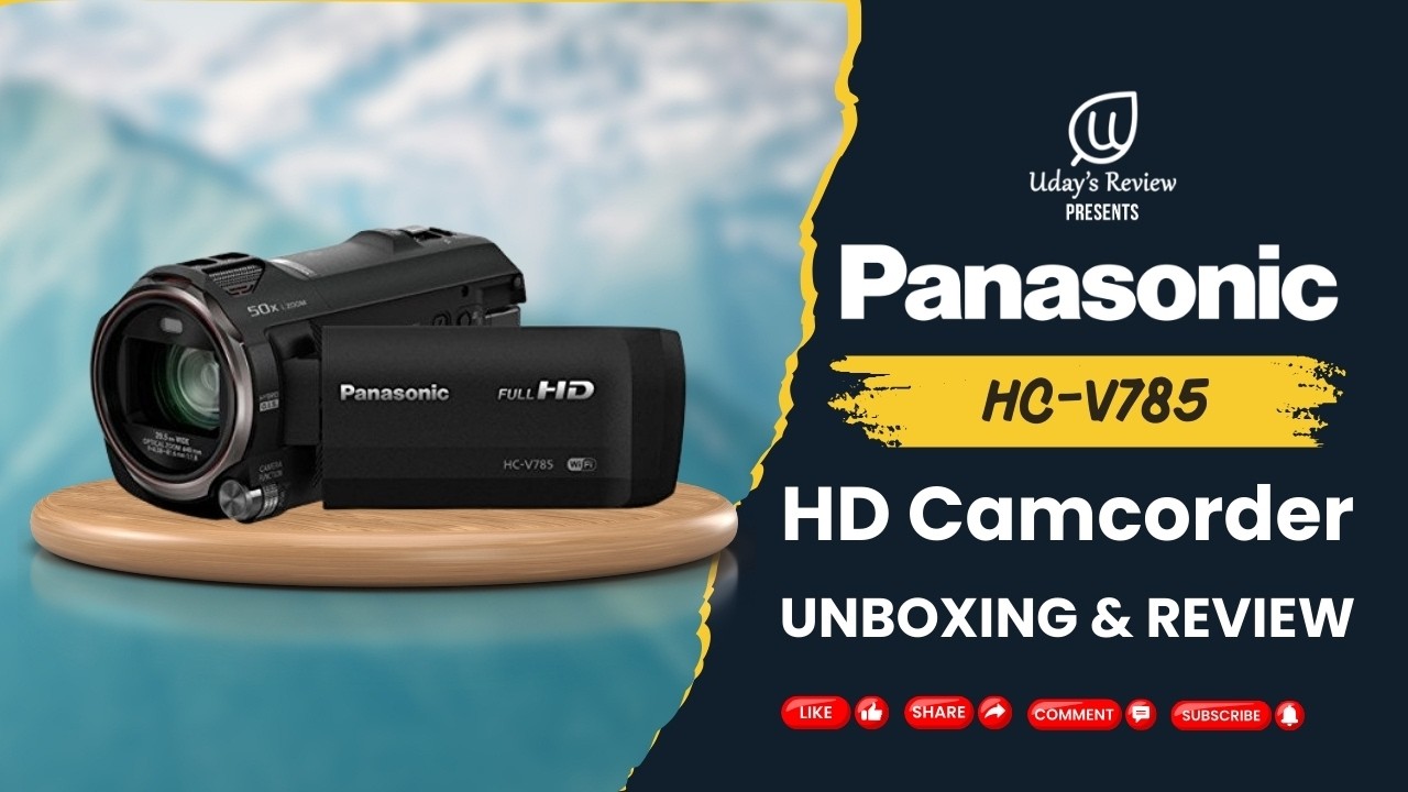 Unboxing the Panasonic HC-V785: First Look and Features Revealed! # ...