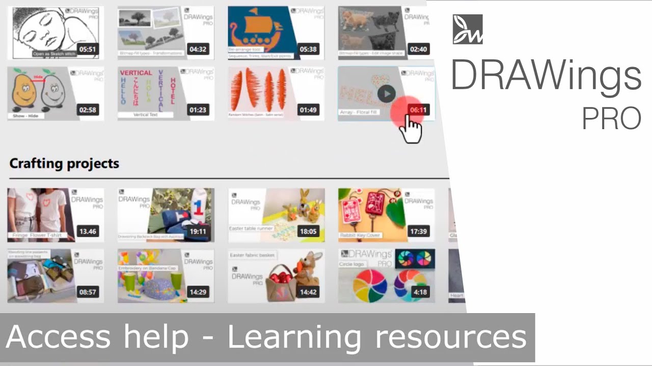 Access help - Explore the available Self-Learning Resources - YouTube