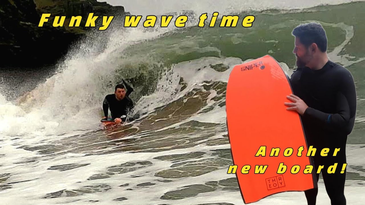 KH: Funky waves! Rory surfs Sniper Bodyboard "Iain Campbells Theory ...