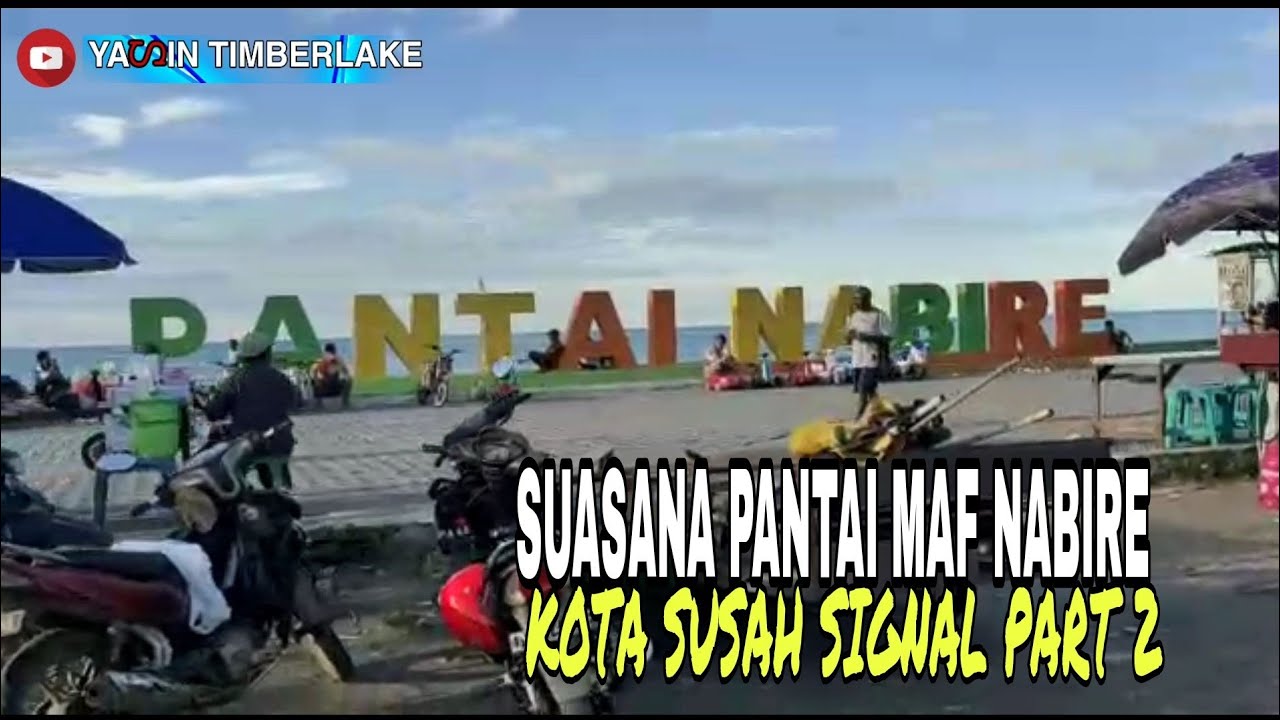 Suasana Pantai MAF Nabire Februari 2021 - YouTube