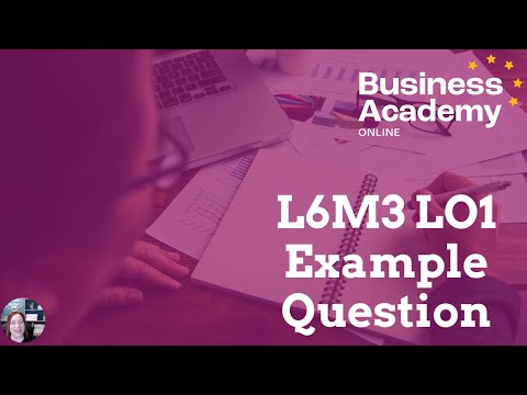 L6M3 LO1 QUESTION - YouTube