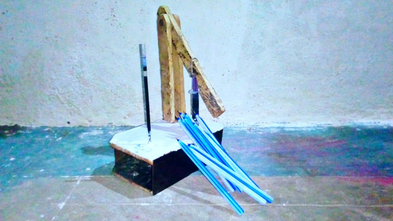 How to make a home made ink filling machine - YouTube
