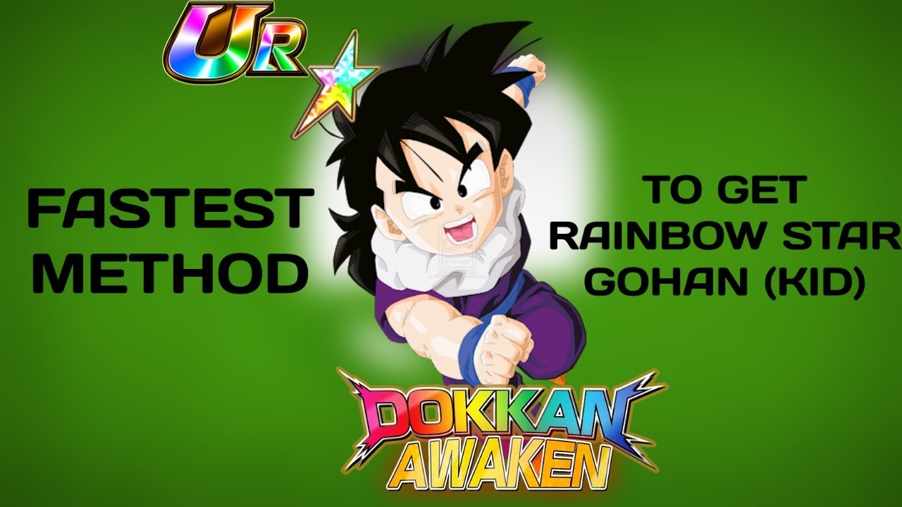 HOW TO GET RAINBOW GOHAN (KID)!!! - YouTube