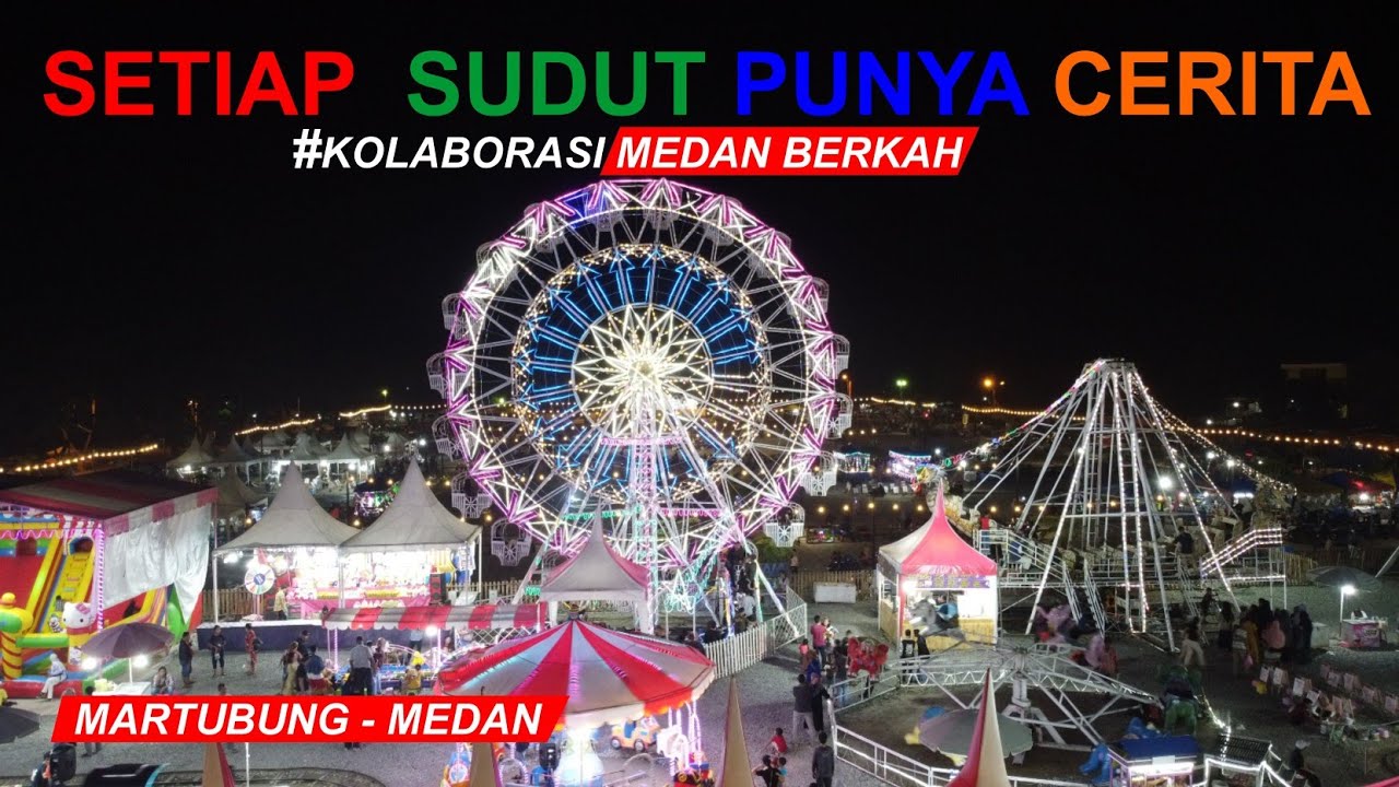 Wisata Malam Warna warni Martubung ‼️ Medan Sumatera Utara - YouTube
