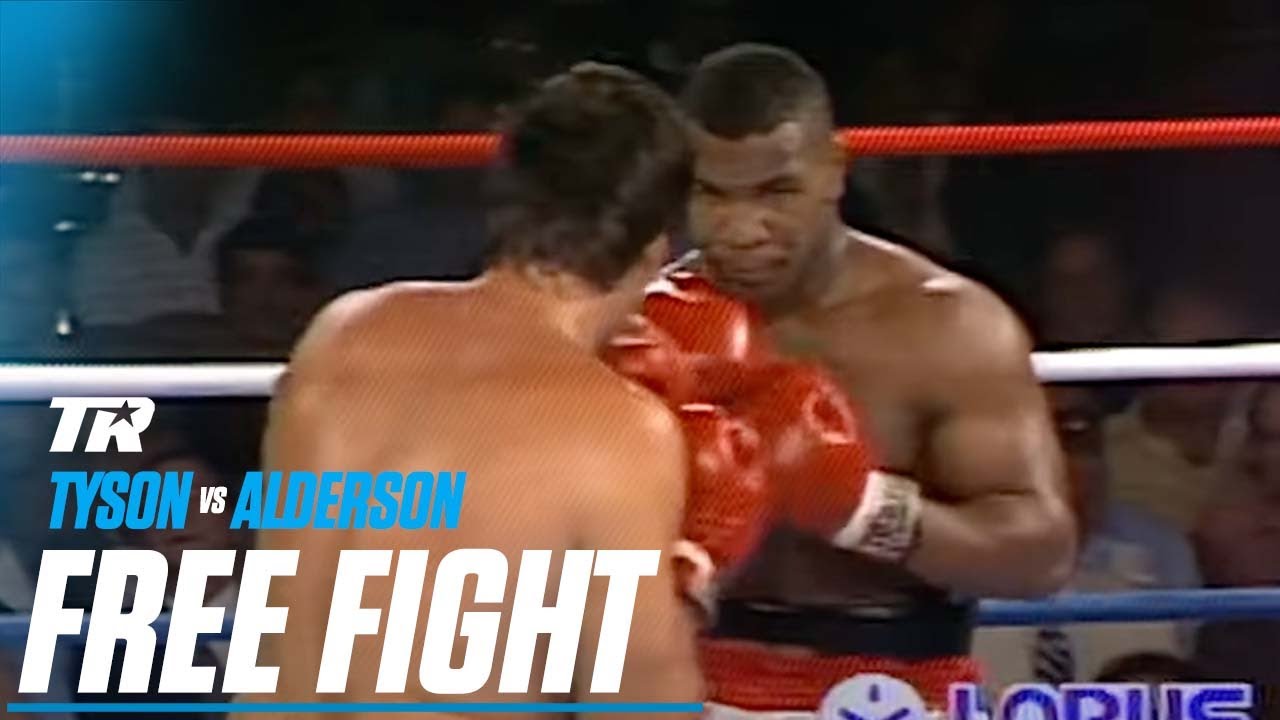 Mike Tyson vs John Alderson | FREE FIGHT - YouTube