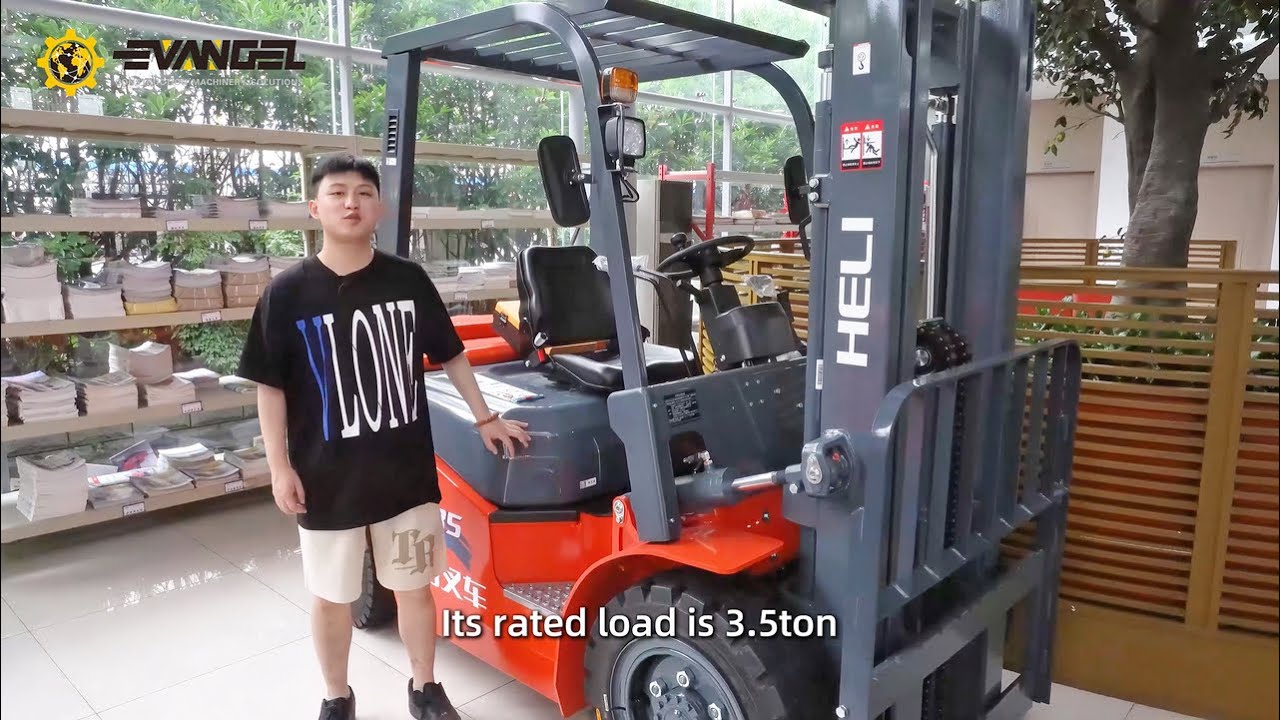 HELI CPCD35 3.5t Top Sale Forklift - YouTube