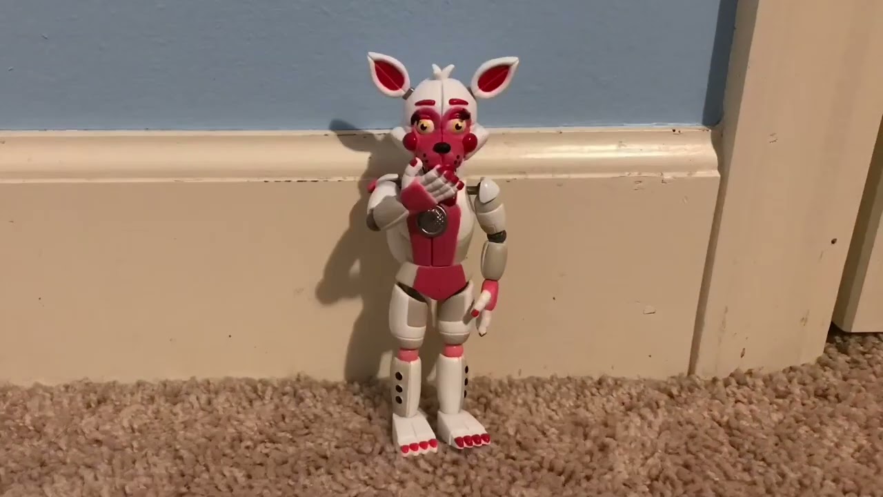 Funtime Foxy stop emotion figurine animated by Charlie CampbellFNAF ...