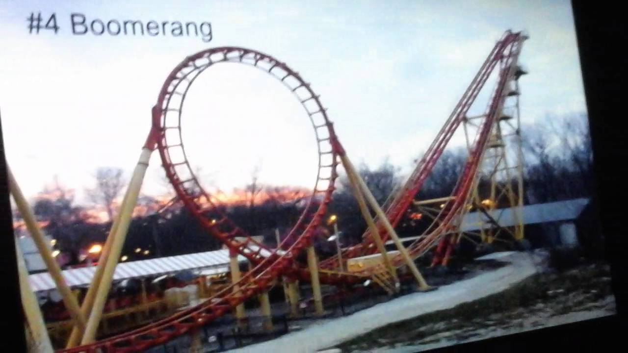 Top 5 Roller Coasters At Worlds Of Fun - YouTube