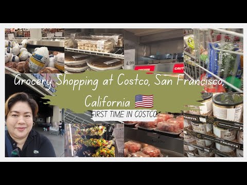 Grocery Shopping at Costco in South San Francisco, California, USA 🇺🇲 ...