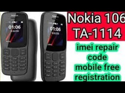 Nokia 106,105 imei change code