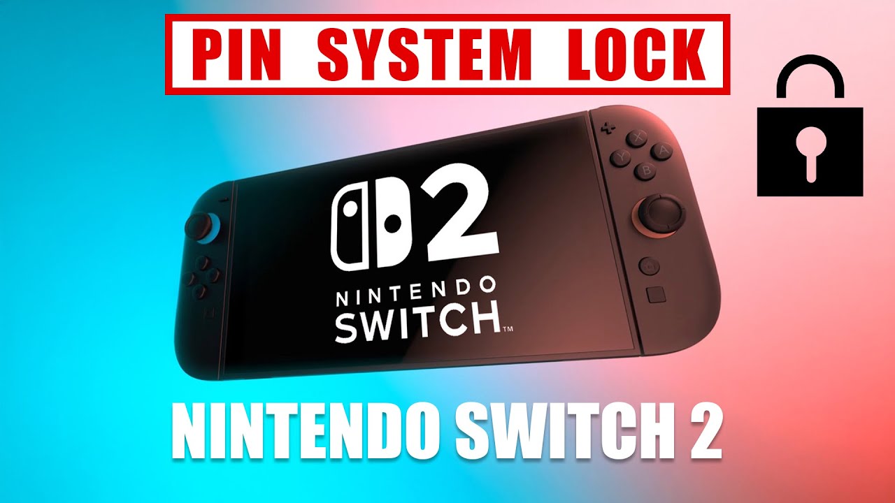 System Lock Nintendo Switch 2 [ How to Set a Pin Password ] - YouTube