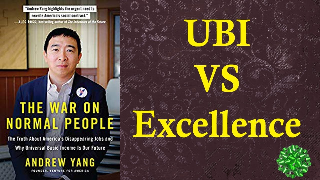 Andrew Yang - The War on Normal People - Book Review - YouTube