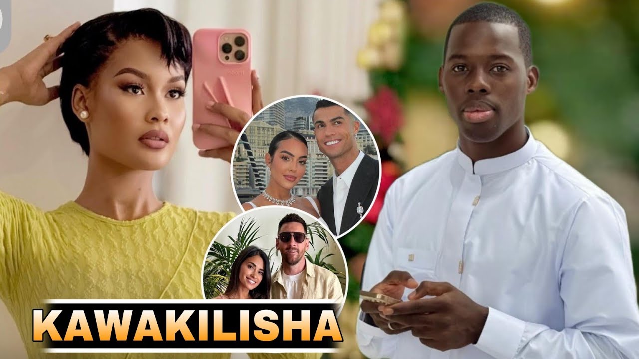 HAMISA MOBETO aiwakilisha africa mbele ya mke wa CR7 - YouTube