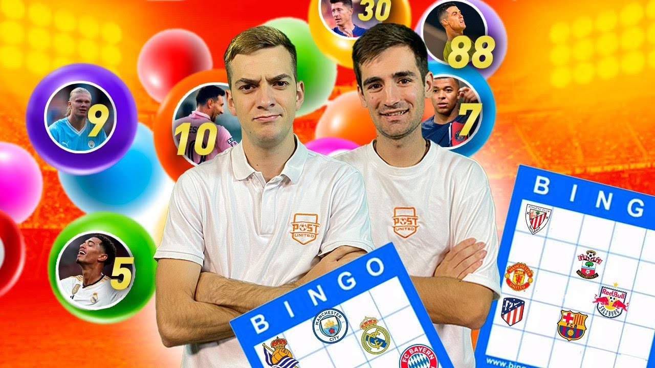 El BINGO de POST UNITED | EDICIÓN FÚTBOL #1 - YouTube