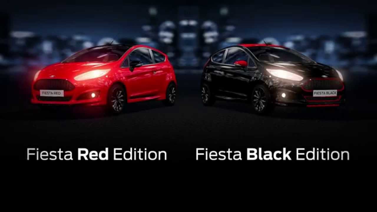 Red or Black -- which Fiesta special edition would you choose? - YouTube