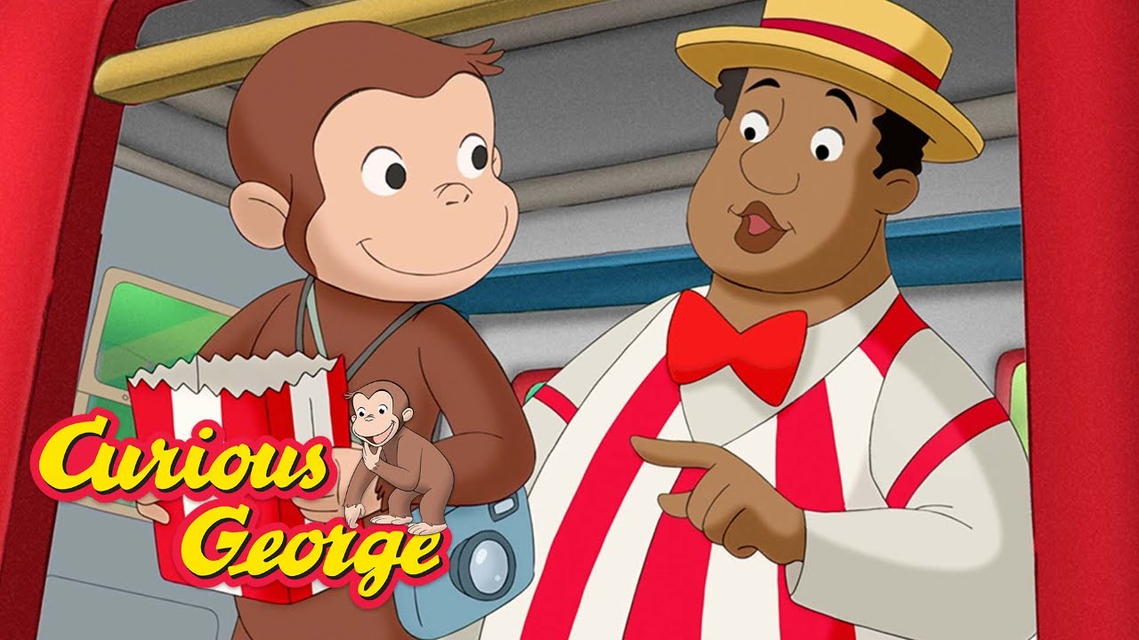 Curious George 🍿 The Popcorn Stand 🍿 Kids Cartoon 🐵 Kids Movies 🐵 ...
