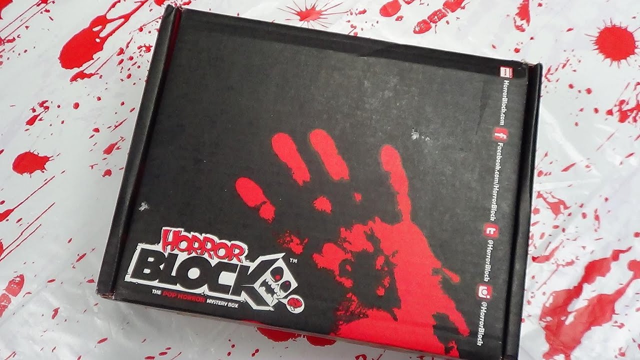 HORROR BLOCK April 2015: EmGo's Horror Blocks N' Stuff - YouTube