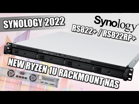 Synology RS822+ Rackstation NAS Drive Revealed