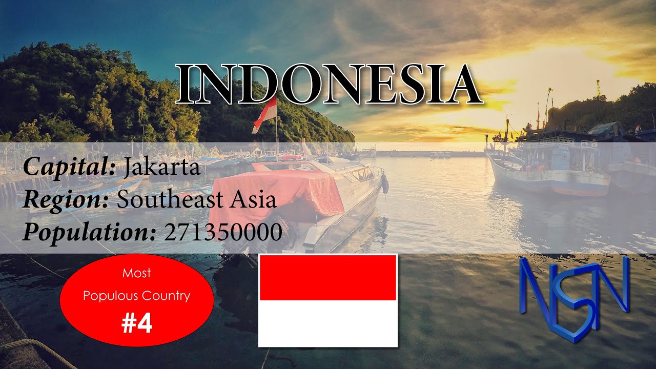 Capital, region, flag, population and other details of Indonesia (#4 ...