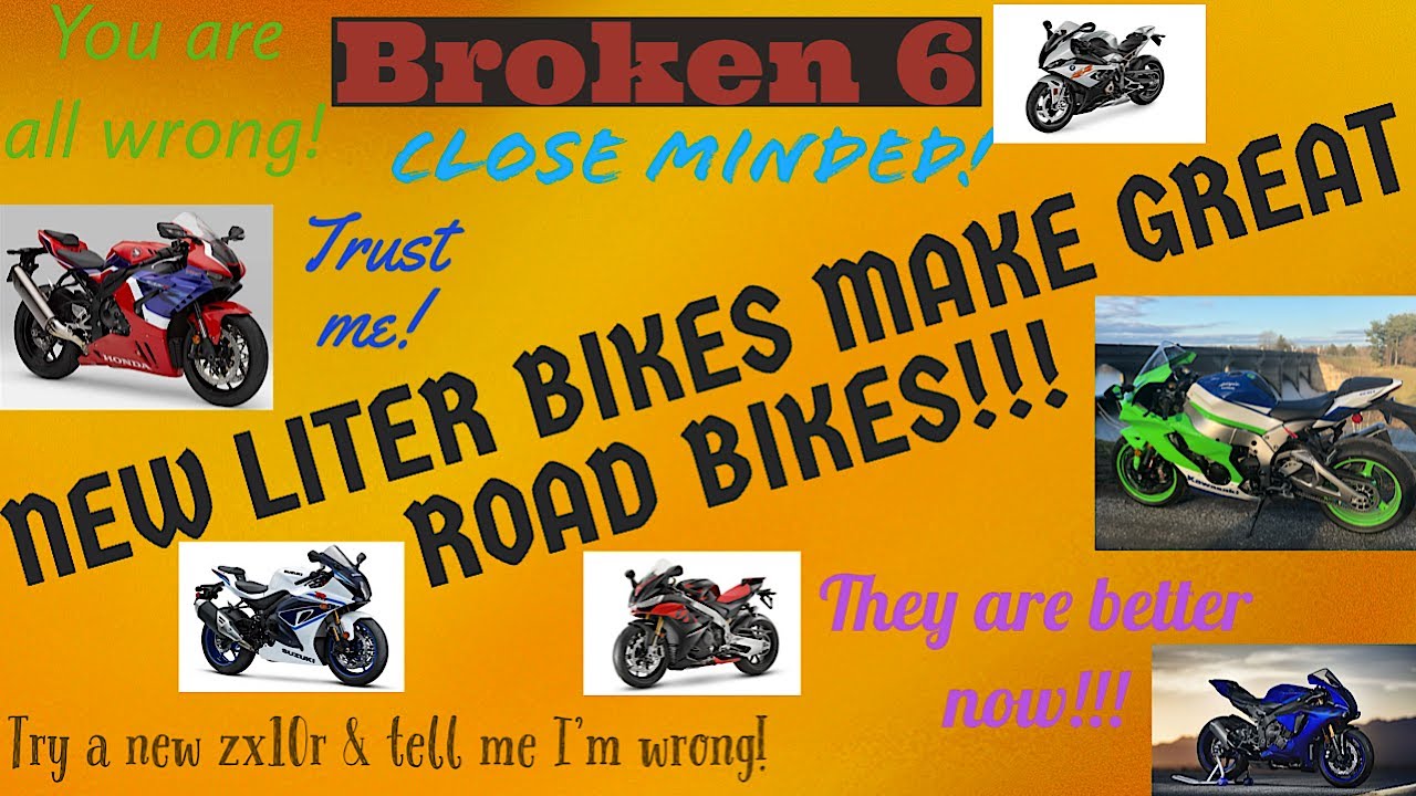 Liter bikes make great road bikes! - YouTube
