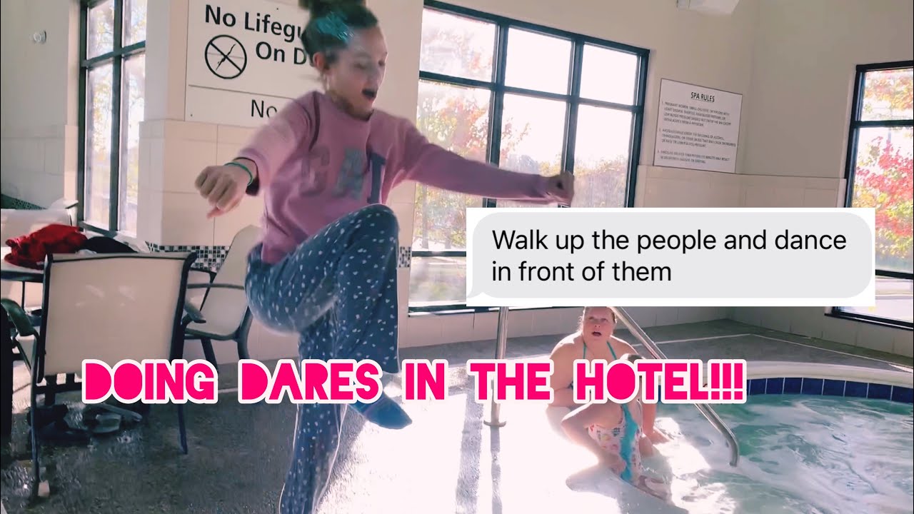 Doing Dares in the Hotel!!! Extreme dares & vlog!! - YouTube