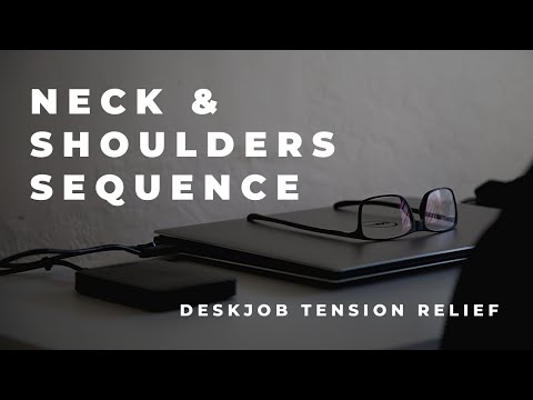 Yoga Therapy (Japanese yoga) | Neck & Shoulders Sequence | Desk workers Stress Relief