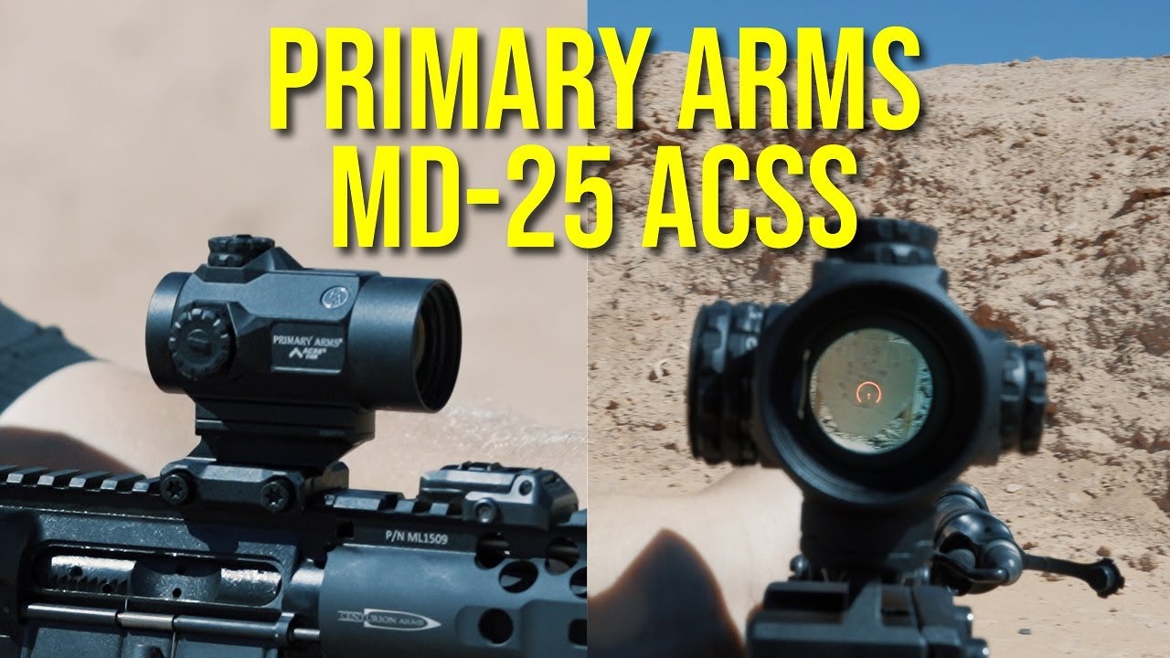 Primary Arms MD-25 ACSS and Juliet 4 Magnifier Review - Best LPVO ...