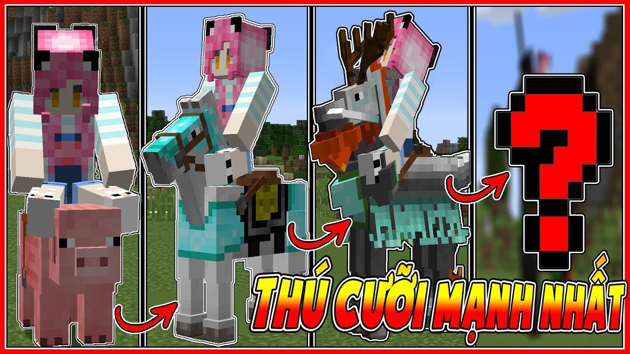 NẾU BẠN SỞ HỮU CON NGỰA MẠNH NHẤT MINECRAFT THÌ SAO?*SỰ TIẾN HÓA CỦA ...